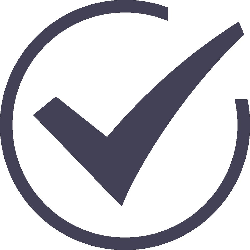 Checkmark Circle Dark Blue AmericanChecked